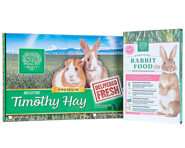 2nd Cut Timothy & Rabbit Food Pellets - Small Pet Select UK