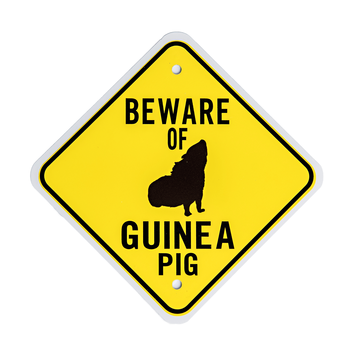 Beware of Guinea Pig Warning Sign – Small Pet Select UK
