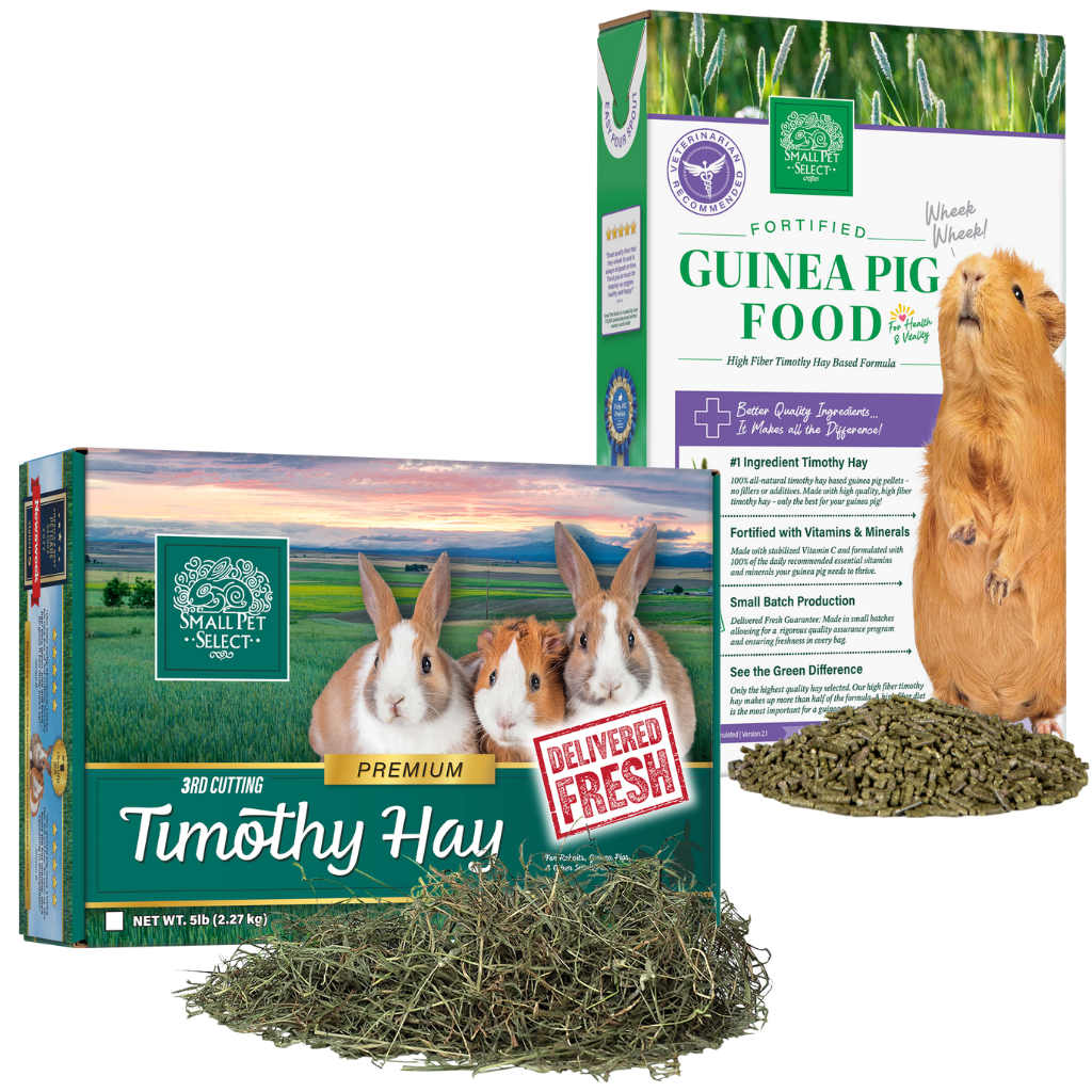 3rd Cut Timothy & Guinea Pig Food Pellets - Small Pet Select UK