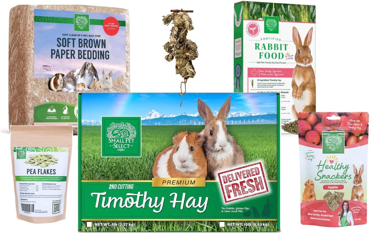 Bunny Starter Pack - All Ingredients Sourced in the USA - Small Pet ...