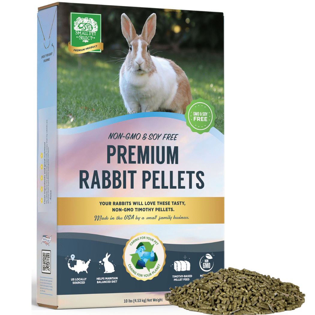 Premium Rabbit Food Pellets - Non-GMO, Soy-Free | Small Pet Select UK