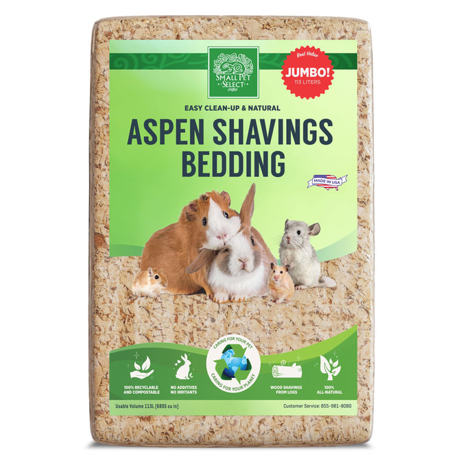 Aspen Shavings Bedding – Small Pet Select UK